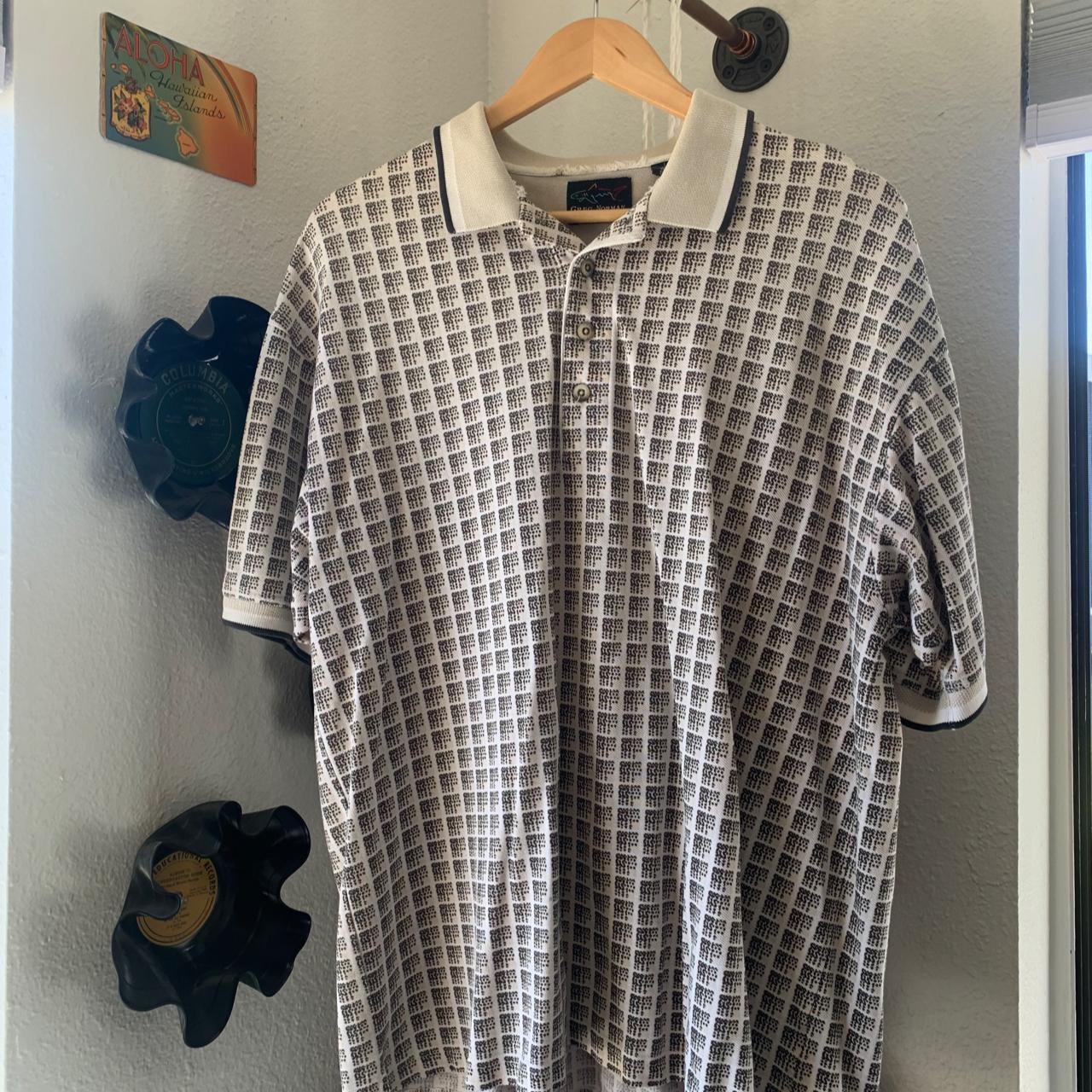 large Greg Norman collection golf t-shirt;... - Depop