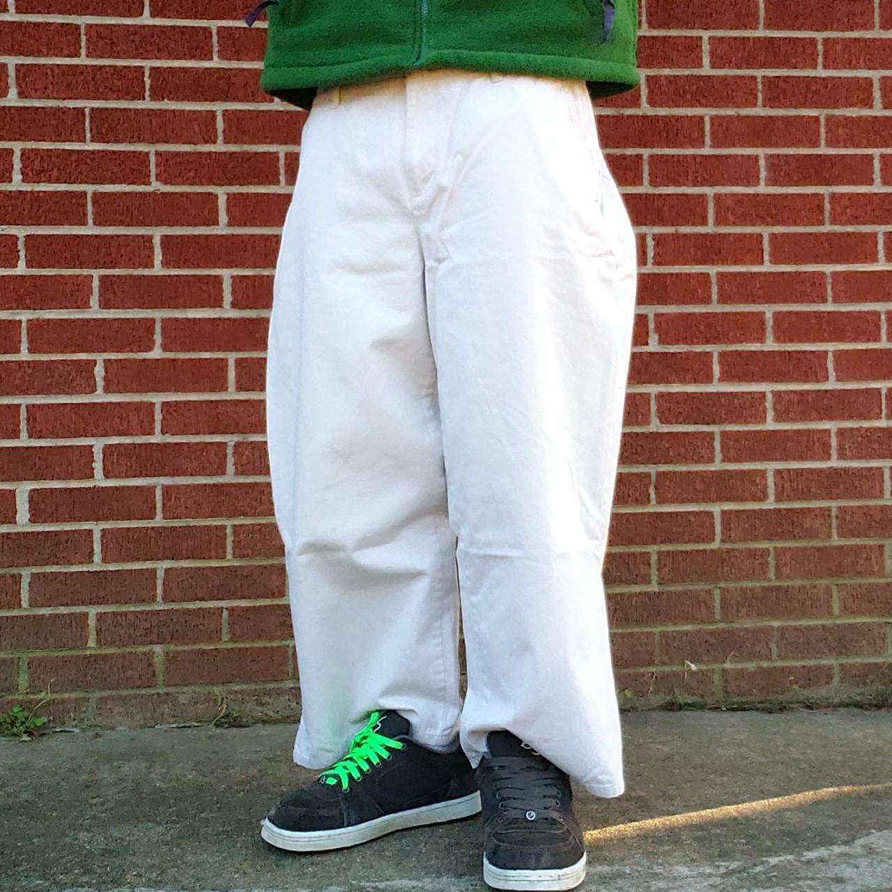 Dkny Baggy Oversized Lightweight Khakis Pants Depop