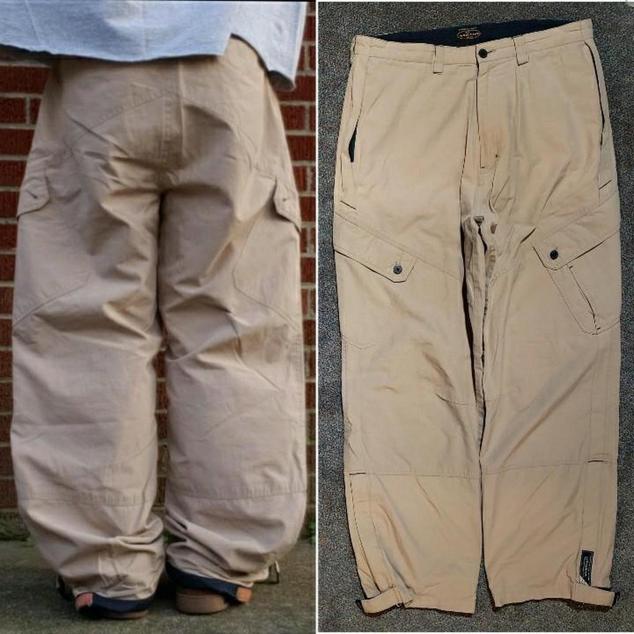 Wearfirst baggy insulated khakis tech skater cargo... - Depop
