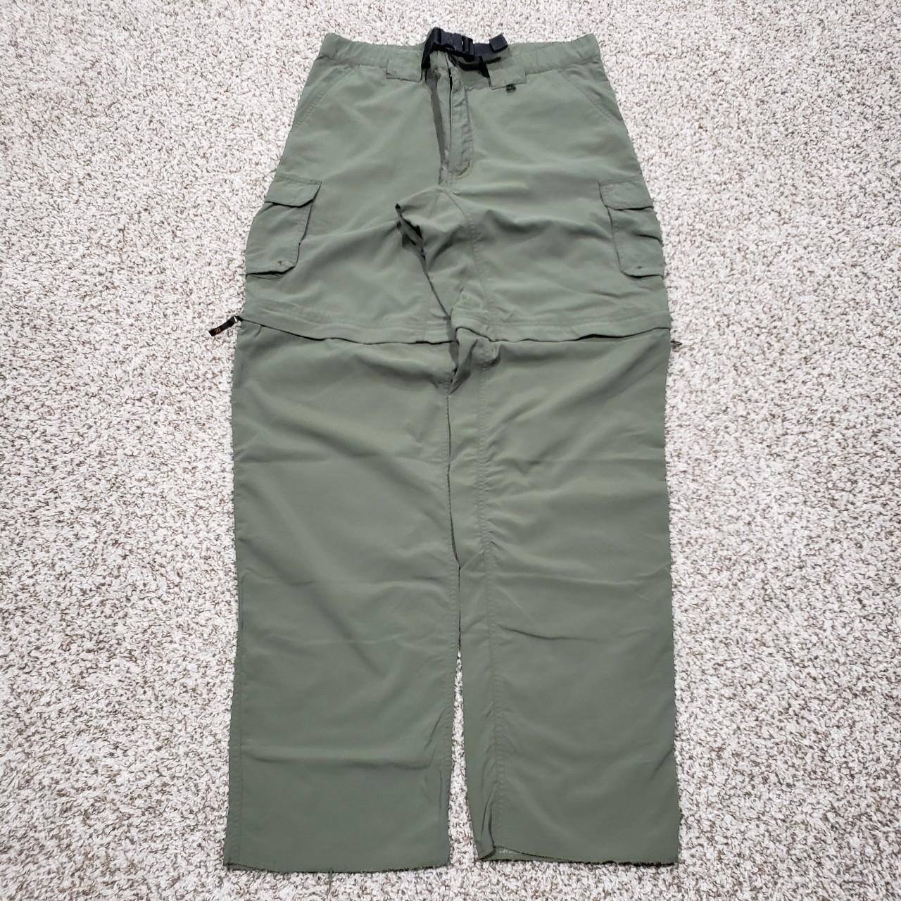 Y2k baggy oversized grunge zip off convertible tech... | Depop