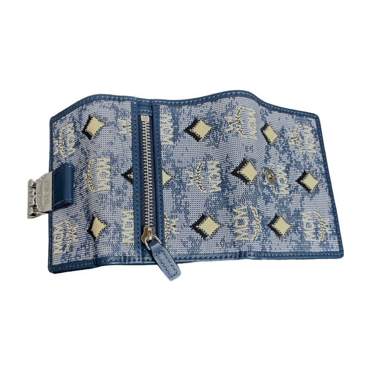 Limited edition authentic trifold MCM Veritas small... - Depop