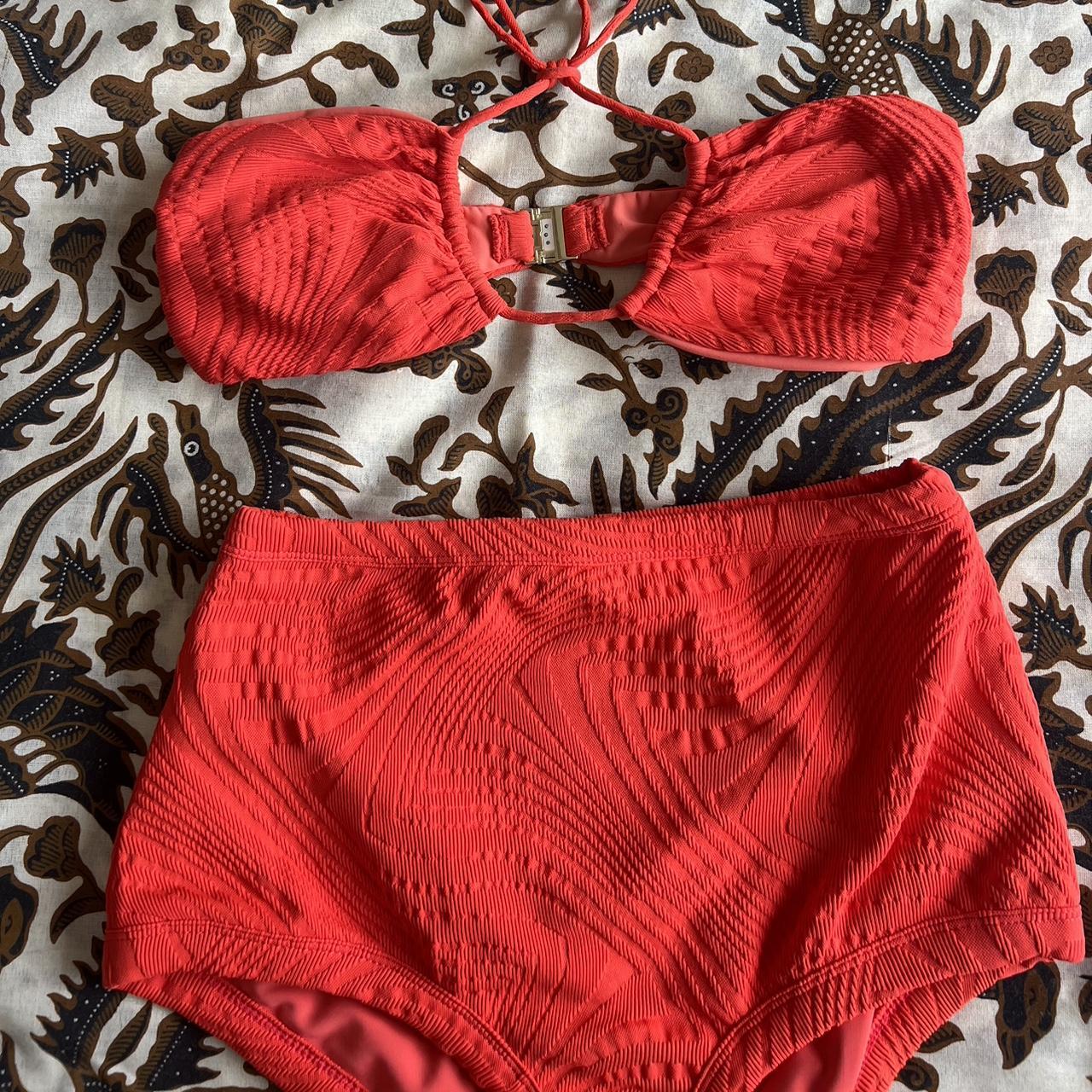 Fella Swim Sold out colour Campari Red bikini set... - Depop