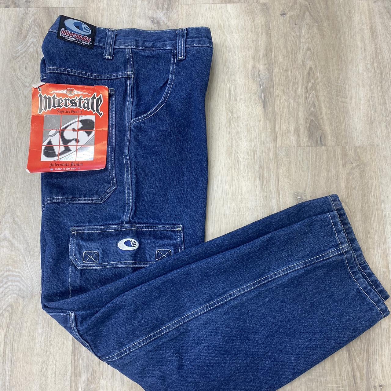 Interstate baggy skater jeans dead stock with tags... - Depop