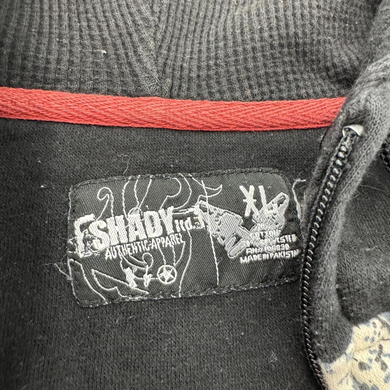 Vintage Y2K Shady Ltd Eminem Zip Hoodie AOP Logo 8... - Depop