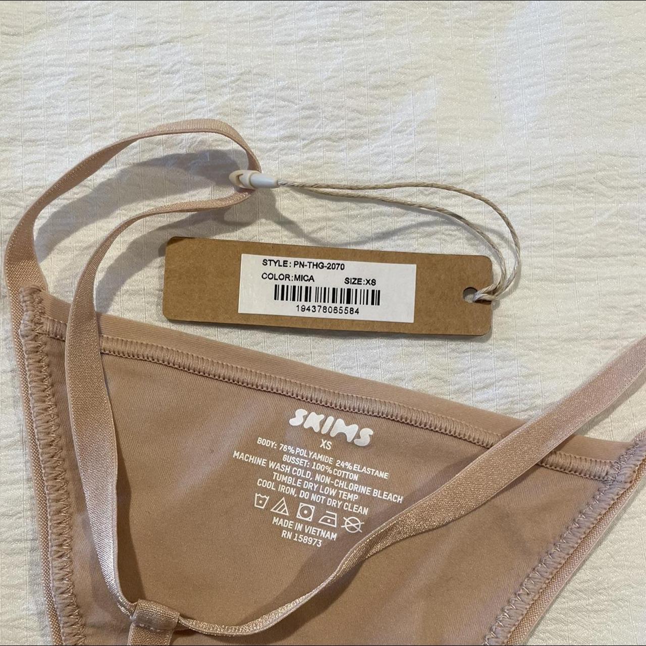 Skims Fits Everybody T-String Thong New with... - Depop