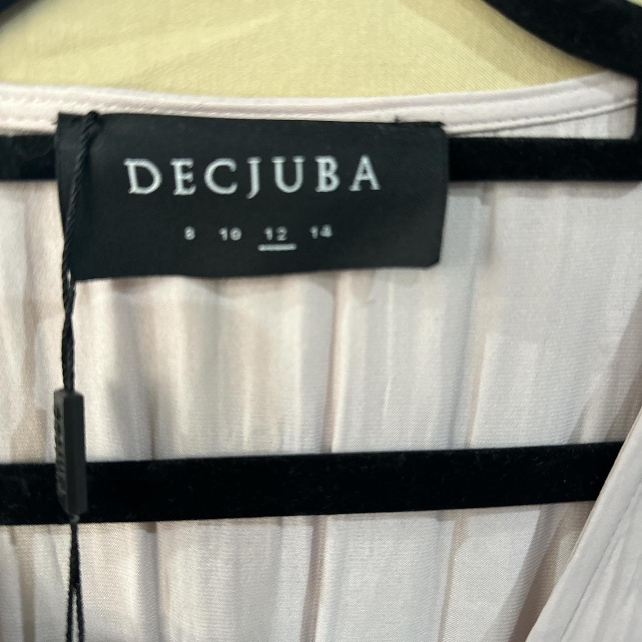 Decjuba Mirissa wrap midi dress size 12 new with tags - Depop