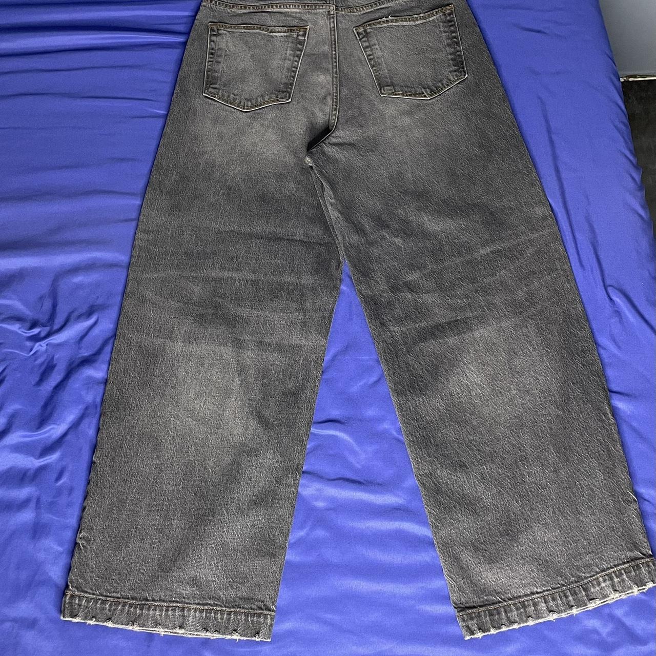 K two studios Black heavy denim rare size and no... - Depop
