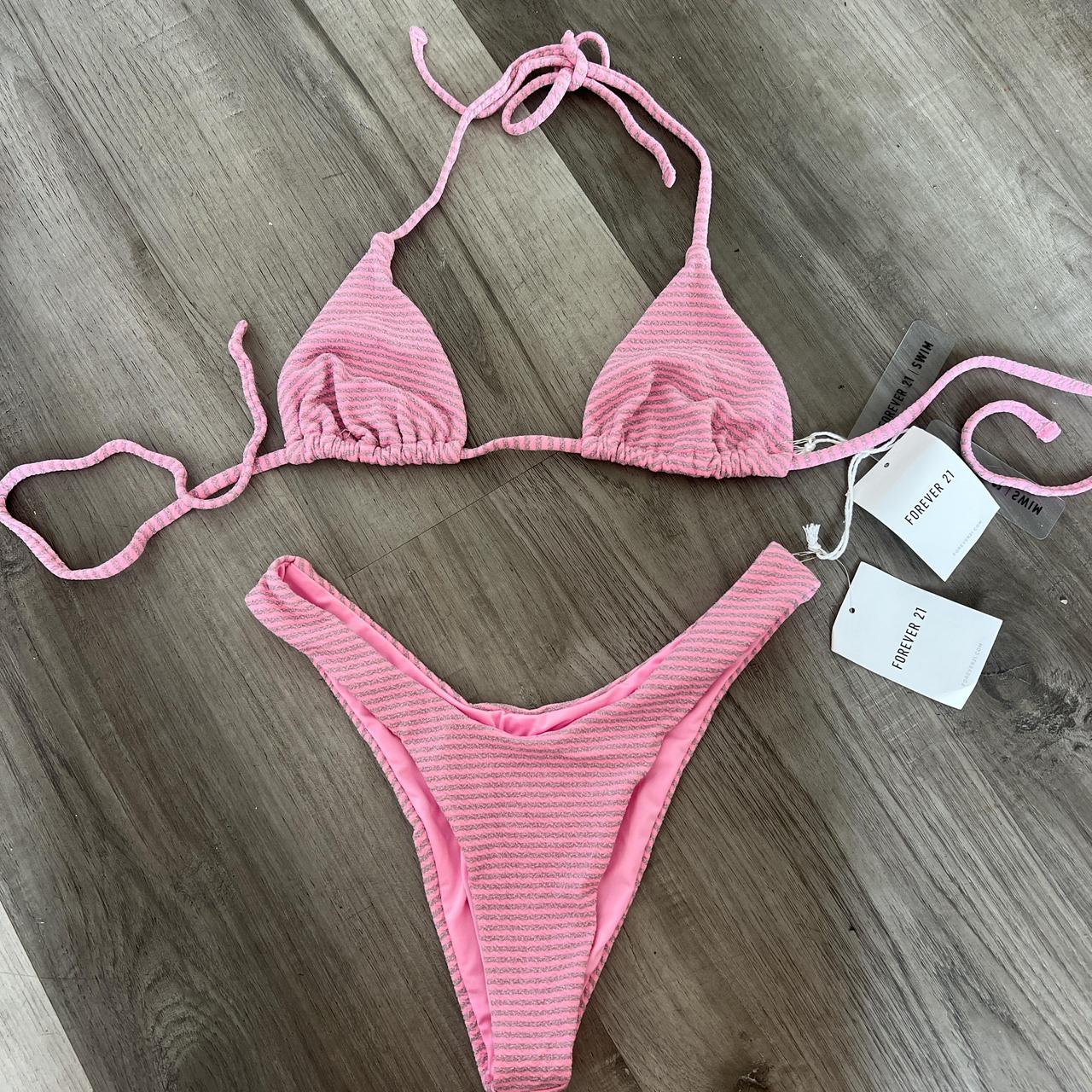 Forever 21 Sparkly Bathing Suit! New & With Tags Size S - Depop