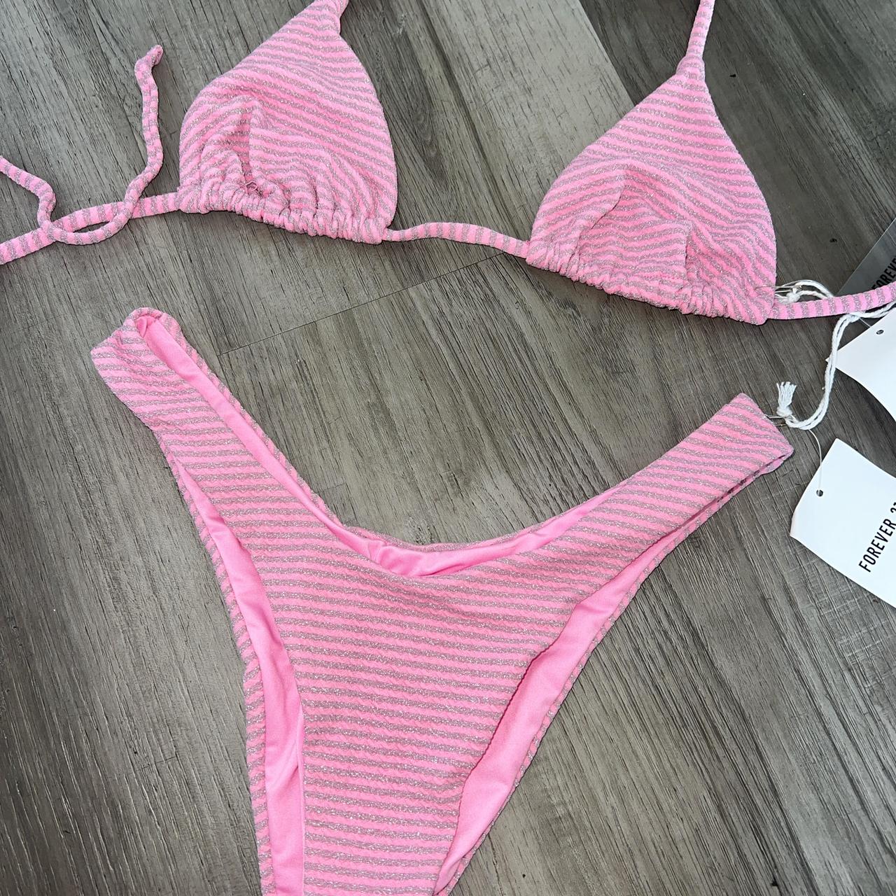 Forever 21 Sparkly Bathing Suit! New & With Tags Size S - Depop