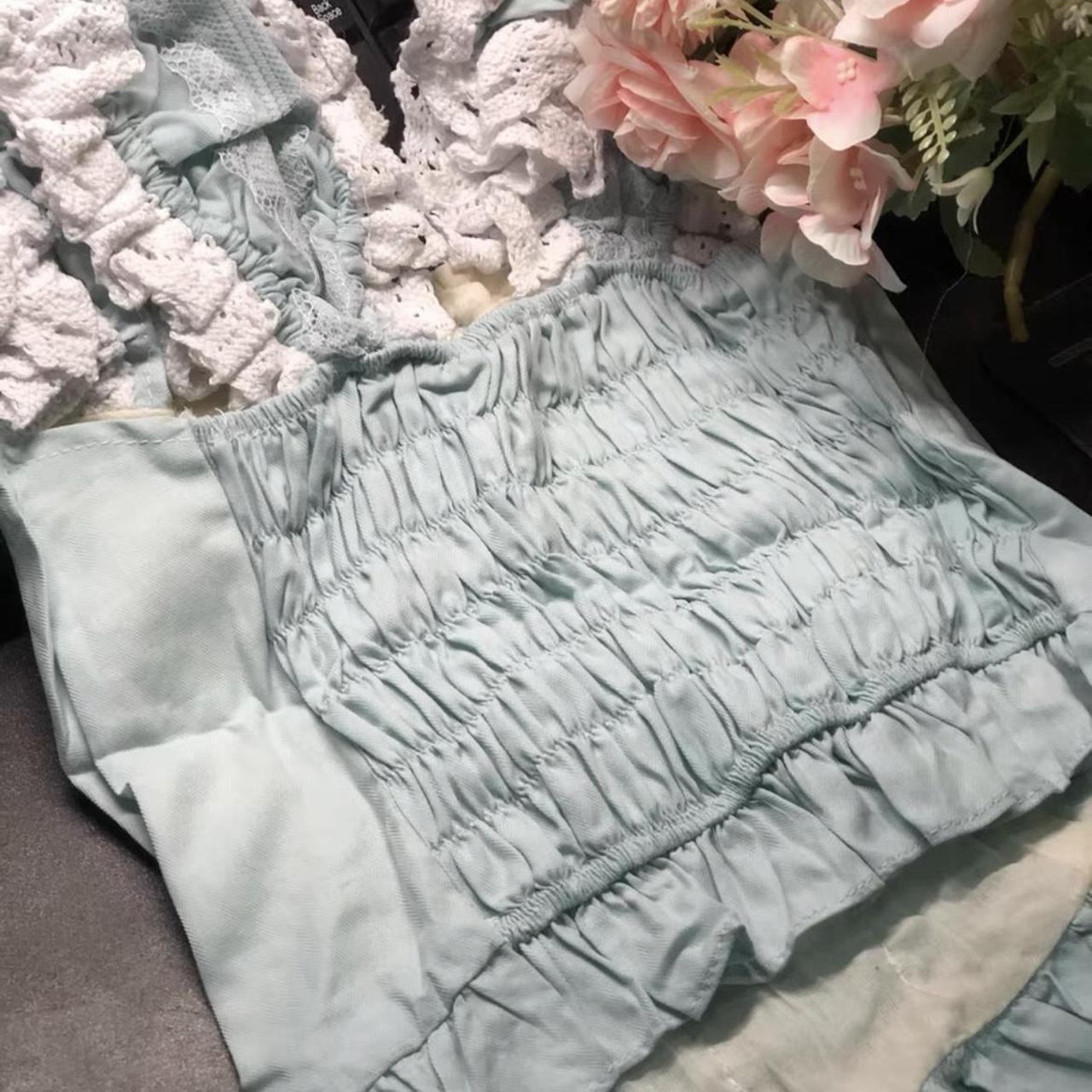 ꀾ'꒱°˖ 🌹Handmade fairy vitnage lace doll corset... - Depop