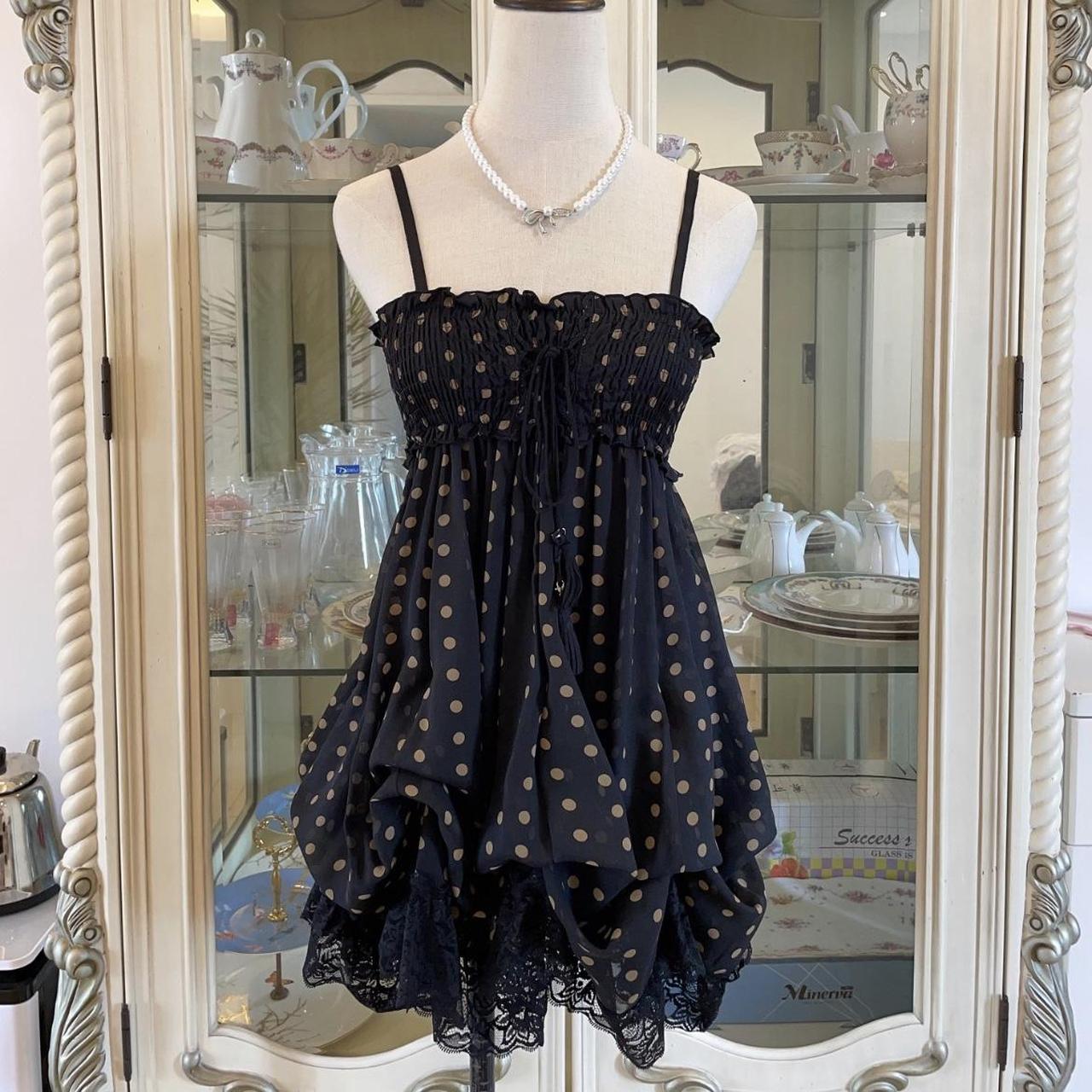 ꀾ'꒱°˖ Japanese vintage lace dress Can... - Depop