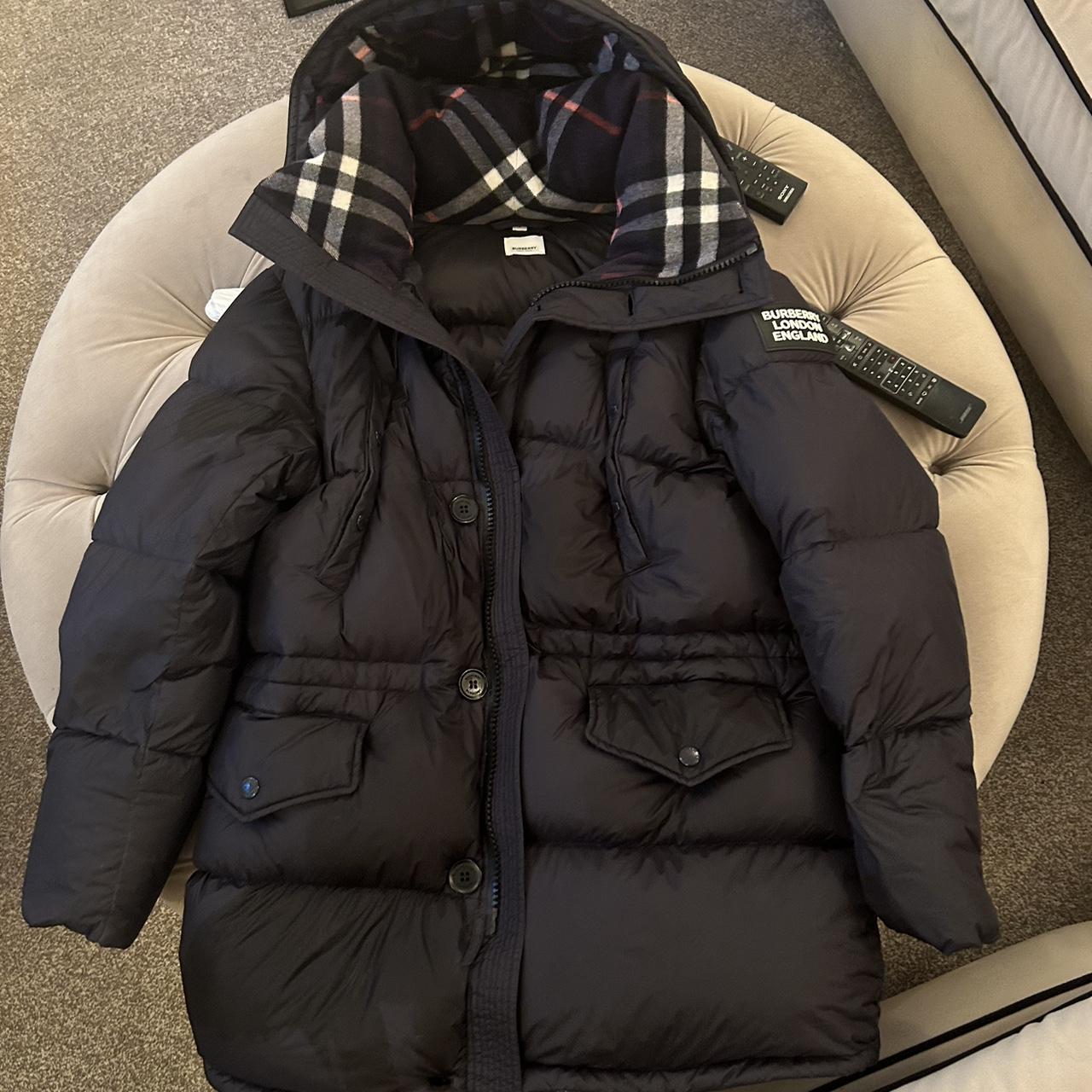 BURBERRY LONDON PUFFER JACKET SIZE MEDIUM!! Worn... - Depop