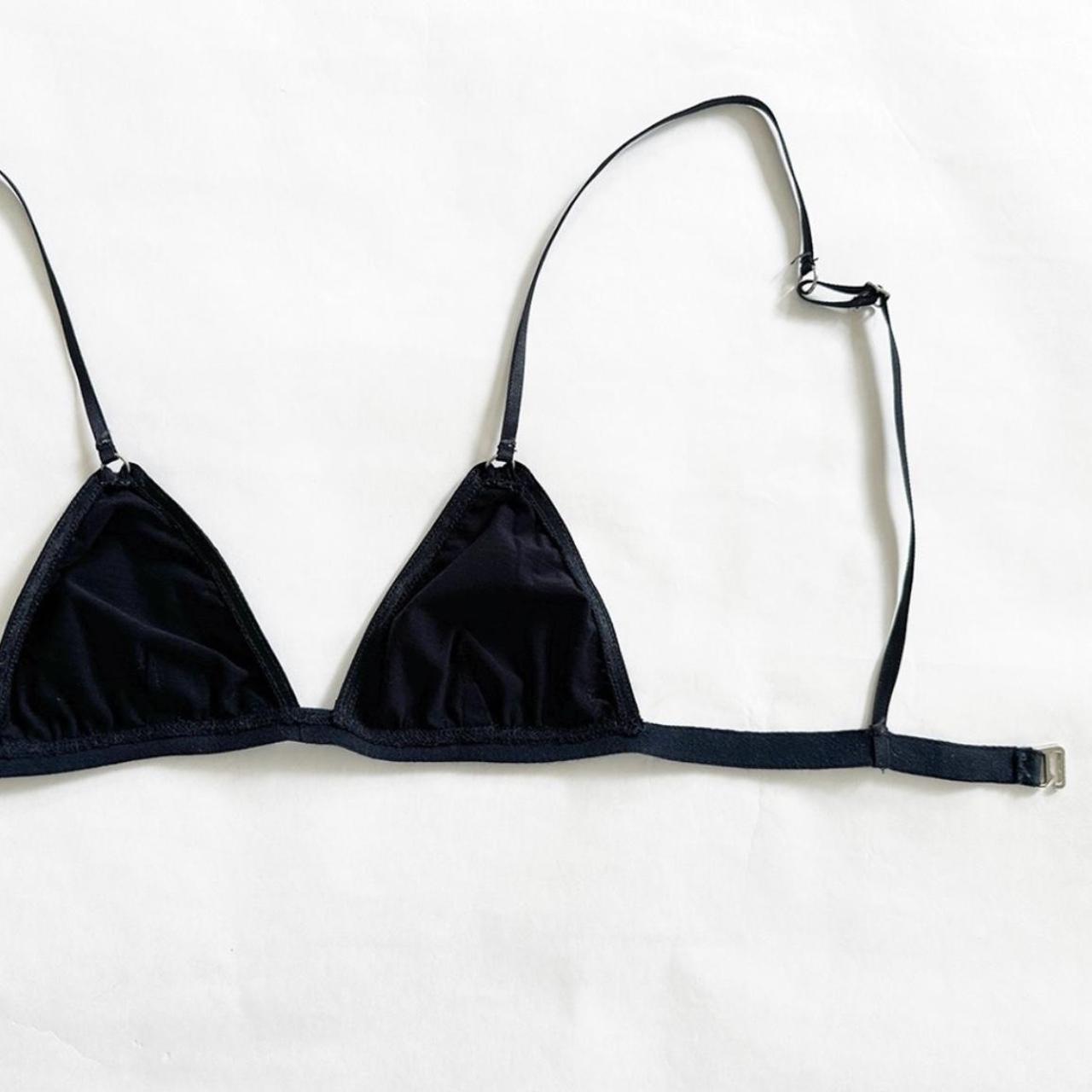 Women's Navy Bra | Depop