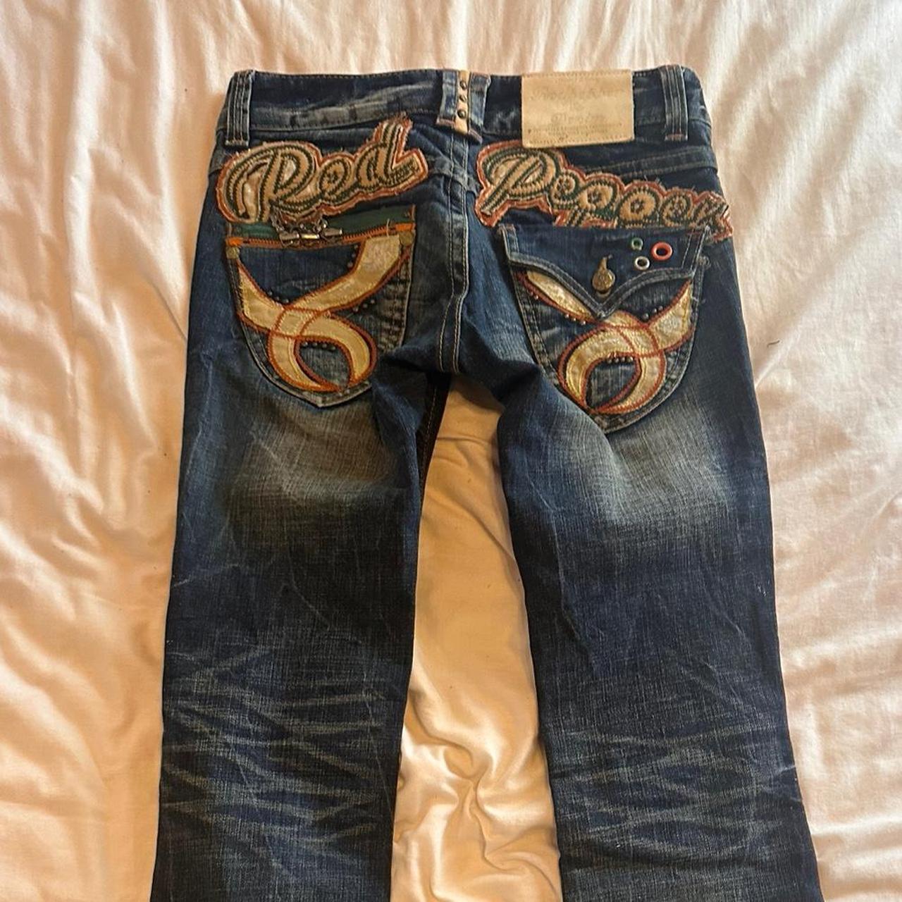 Red Pepper Low Rise Jeans Size 6 Selling as I... | Depop