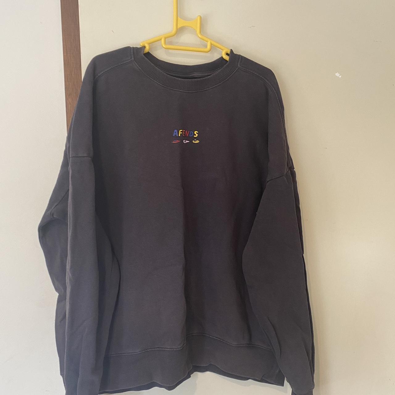 clean afends sweatshirt boxy sorta cropped fit dm... - Depop