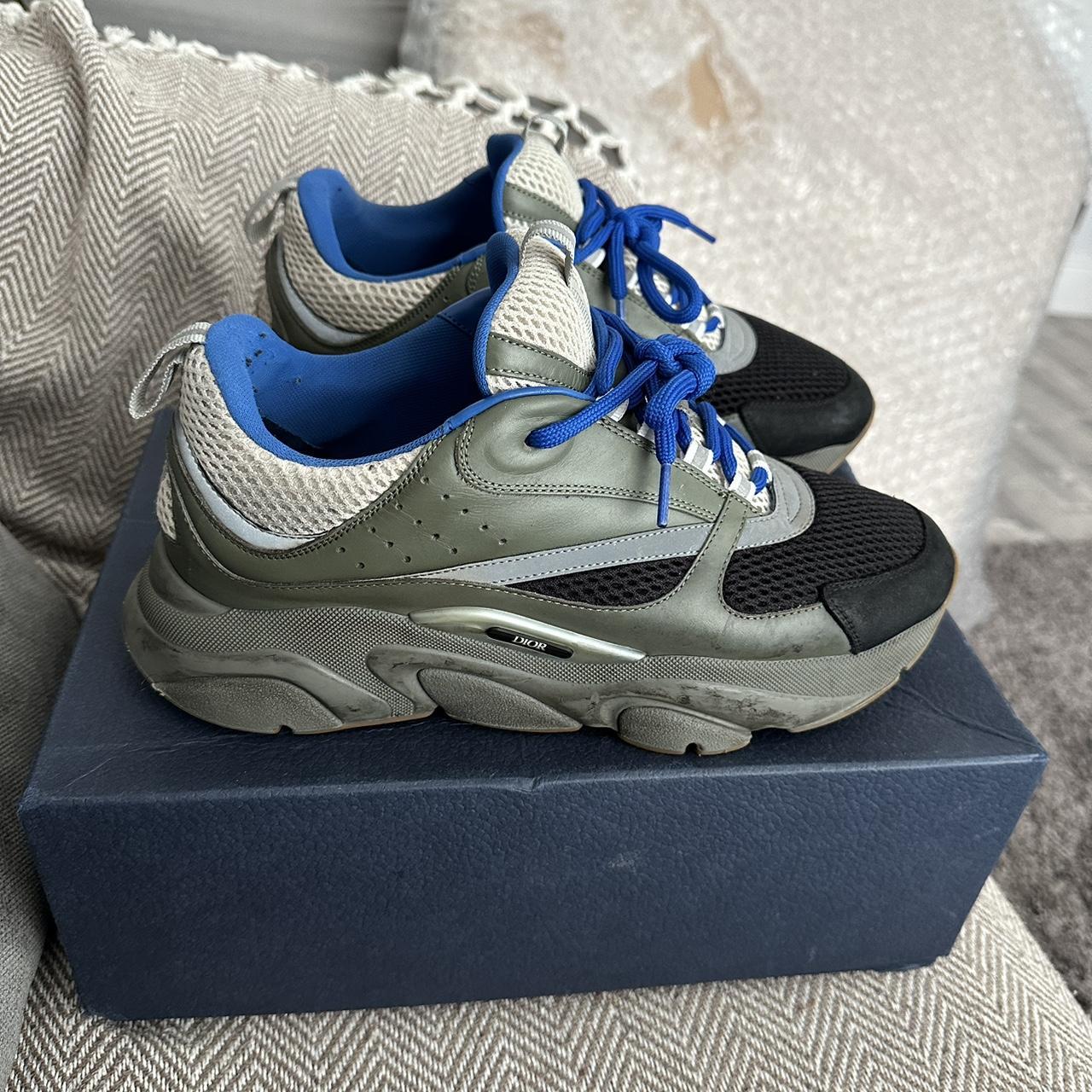 Men’s Dior B22 Khakhi & Blue Size 9 Comes with... | Depop