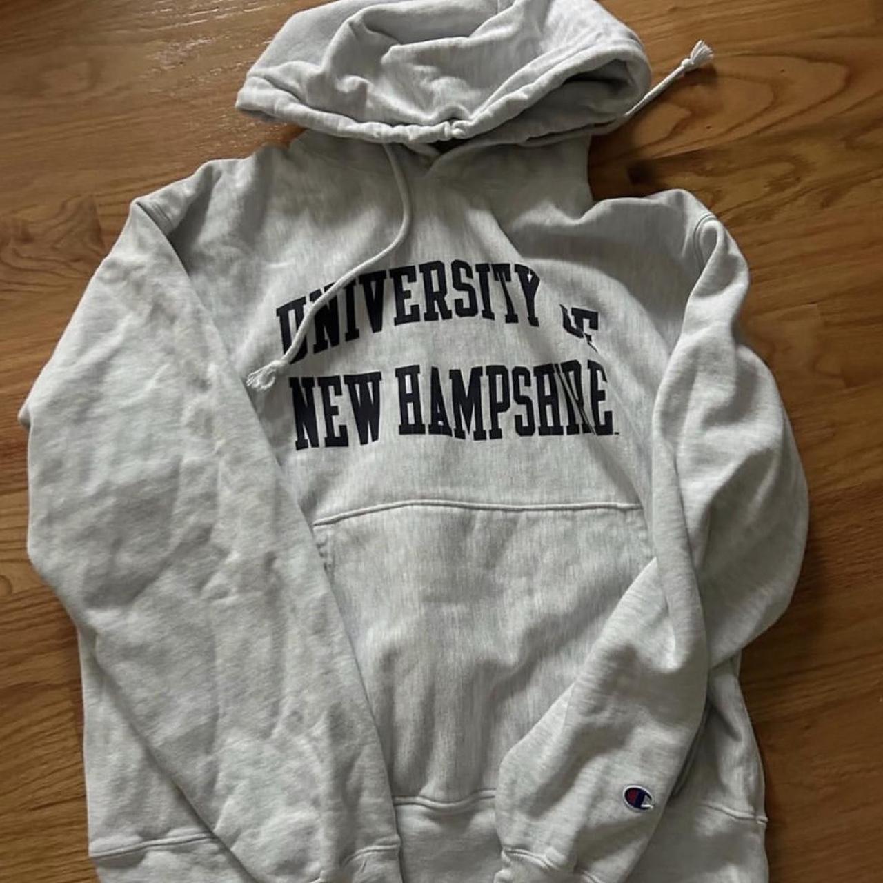 UNH champion sweatshirt | Depop
