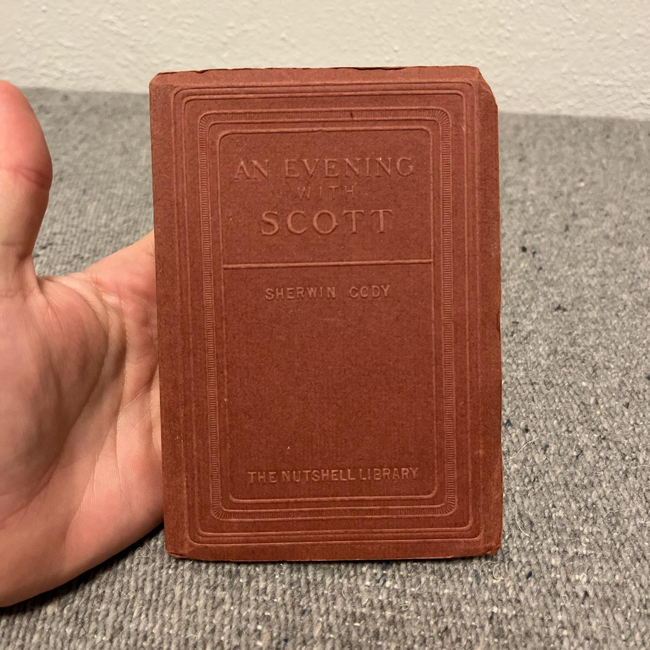 An Evening with Scott by Sherwin Cody The Nutshell... - Depop