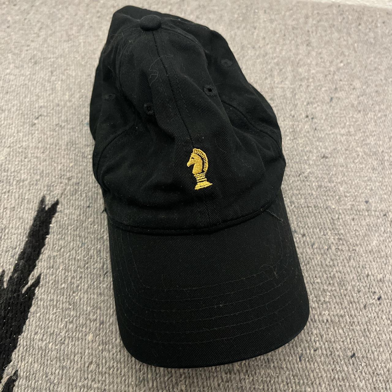 Lord Abbet gold knight chess piece hat - Depop