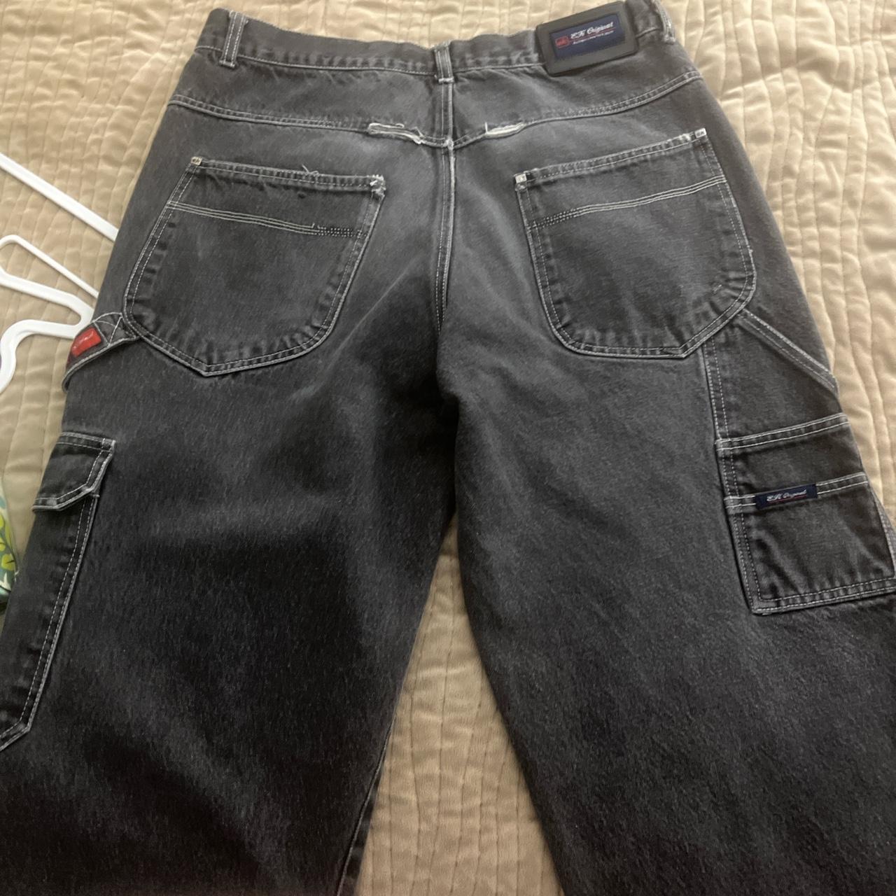 EK original jeans Baggy jeans Carpenter Black... - Depop