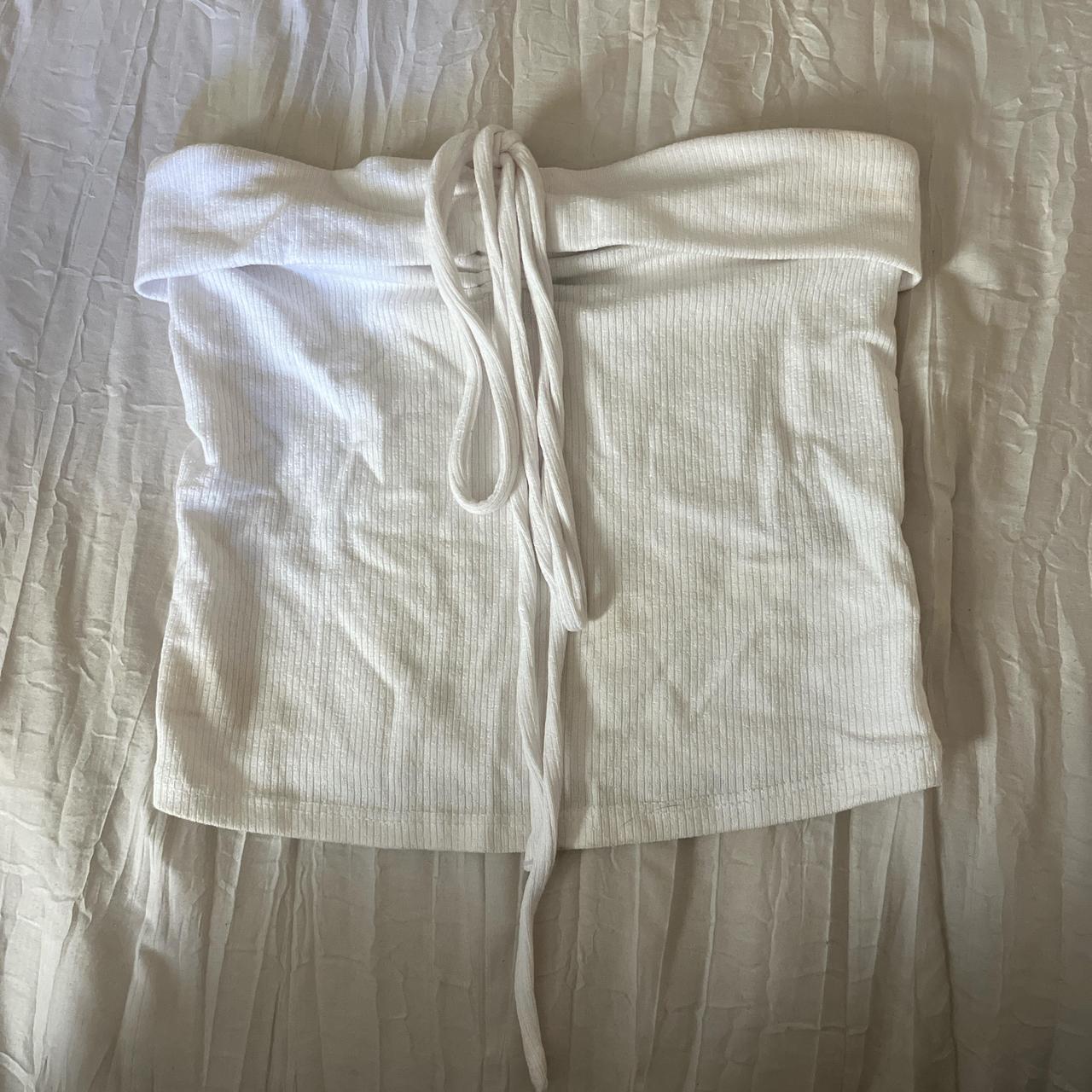 xxs target tube top #target #tubetop #whitetoptubs | Depop