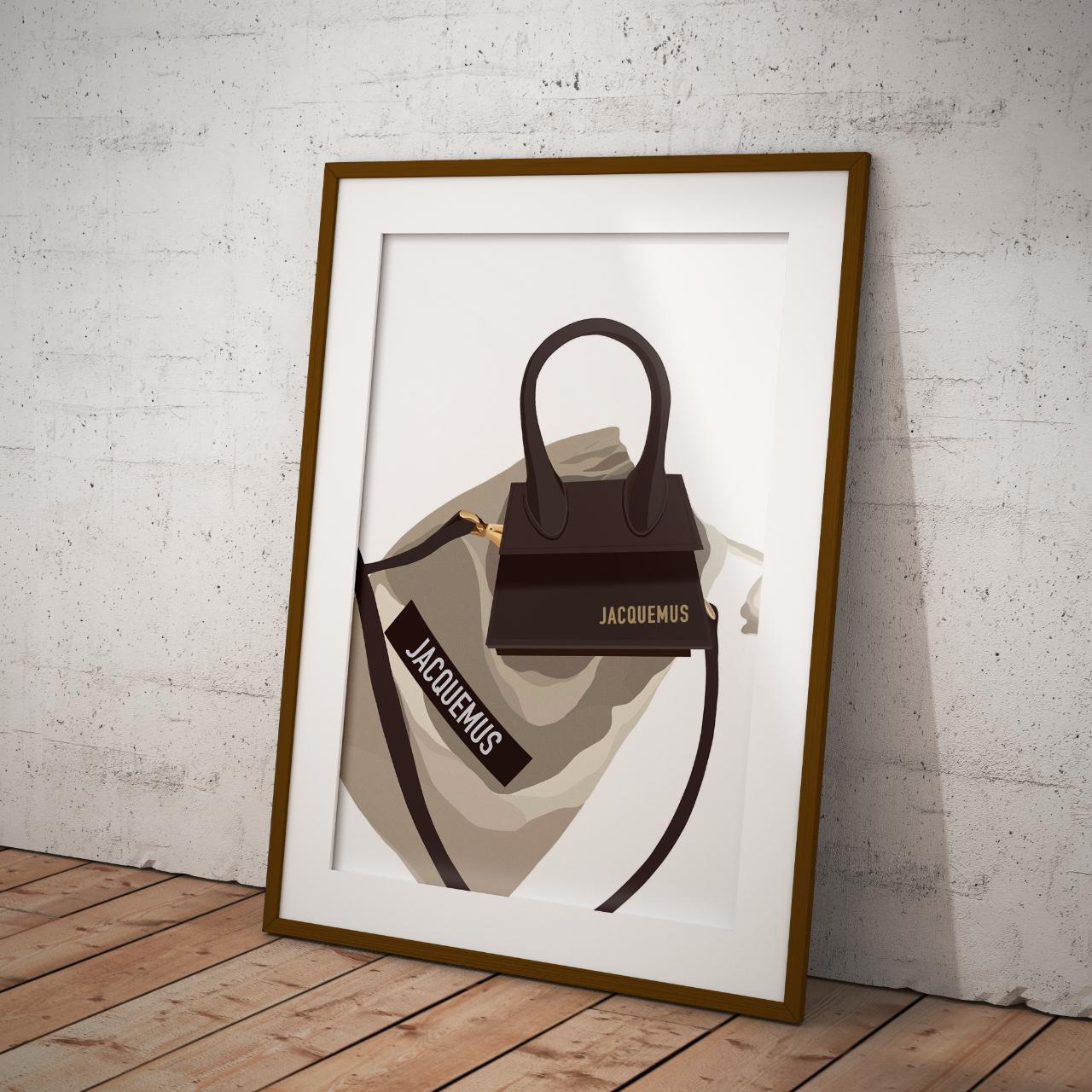 Handbag Poster A4 size Printed on semi gloss photo... - Depop