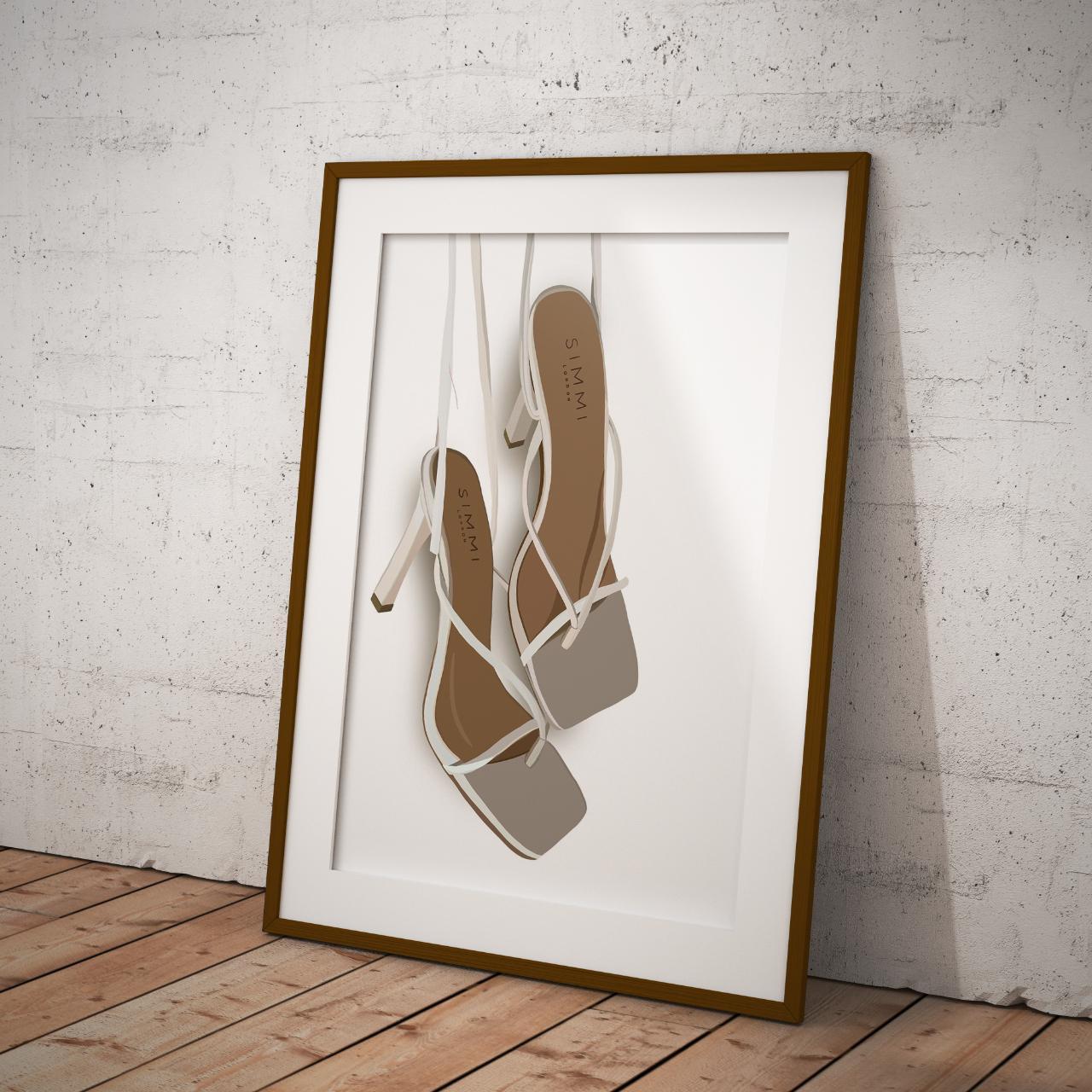 High Heels Poster A4 size Printed on semi gloss... - Depop