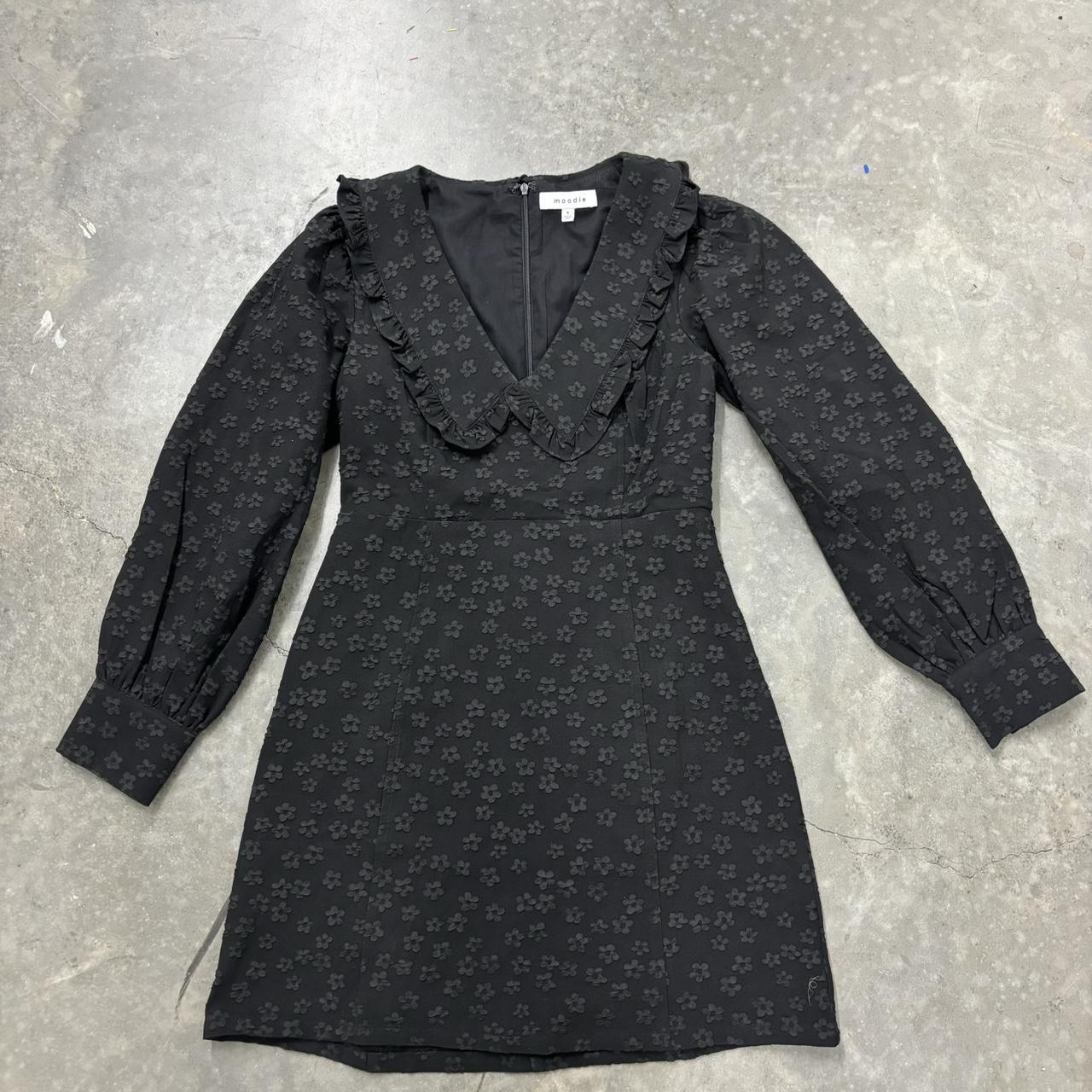 Moodie textured mini dress Size: small Wednesday... - Depop