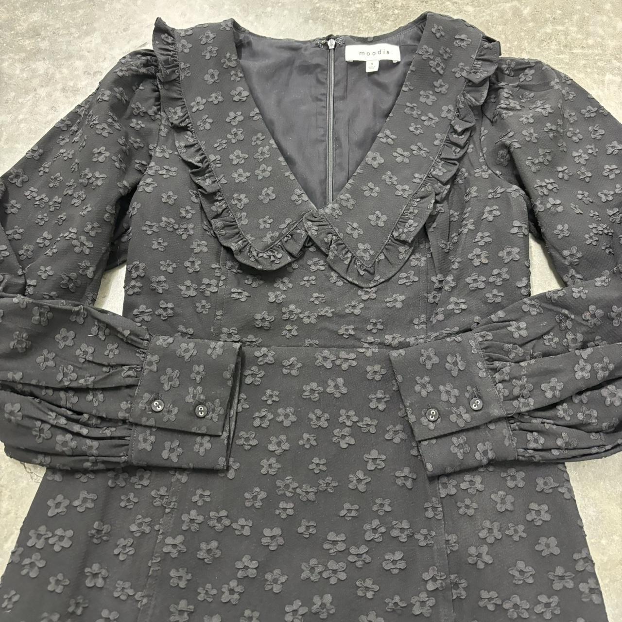 Moodie textured mini dress Size: small Wednesday... - Depop