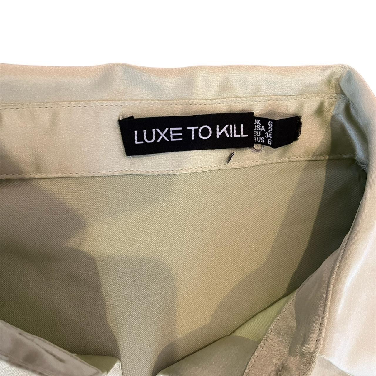 silk luxe to kill dress size 2 message w any questions | Depop