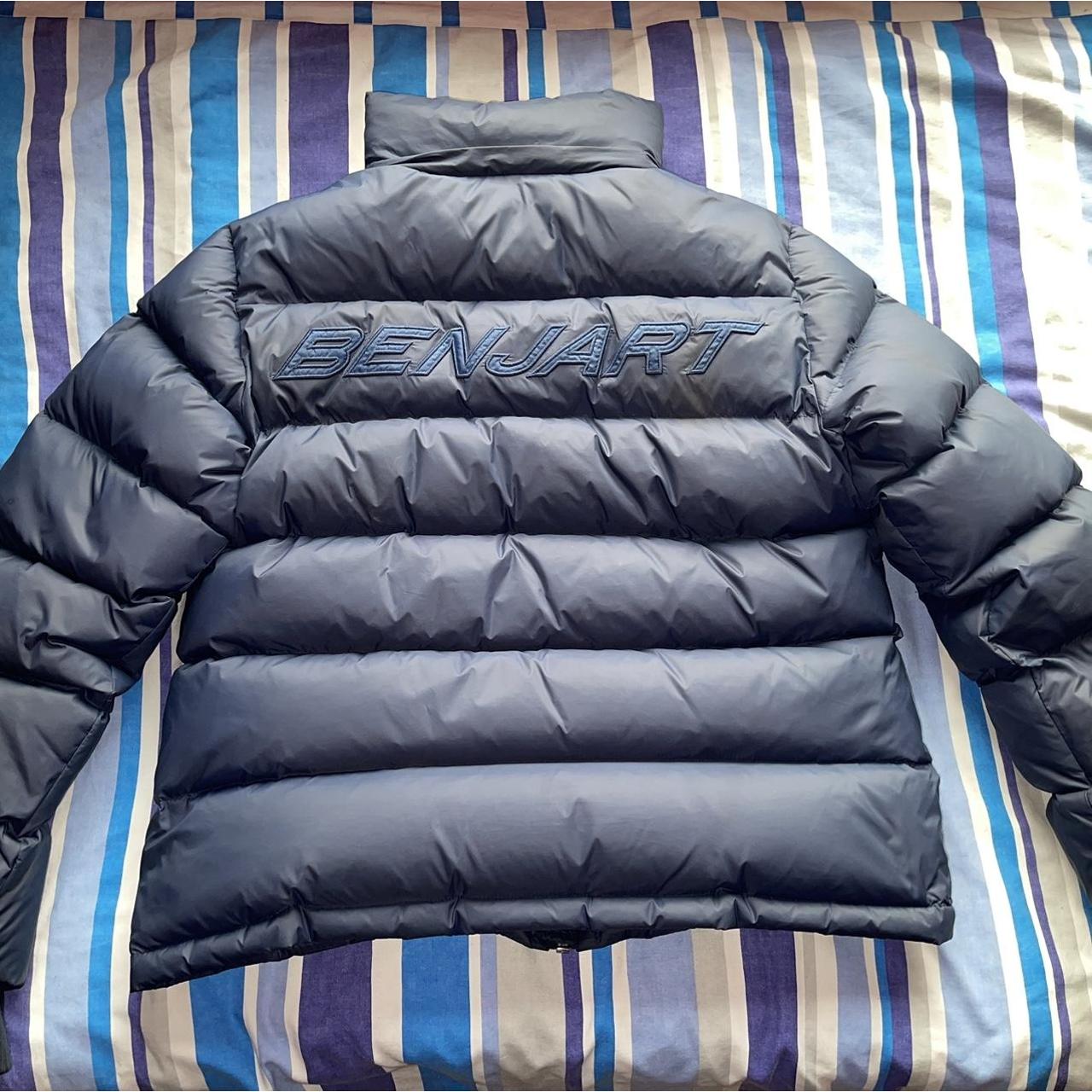 Benjart HRH HERITAGE PUFFER CHROME - NAVY DO NOT... - Depop