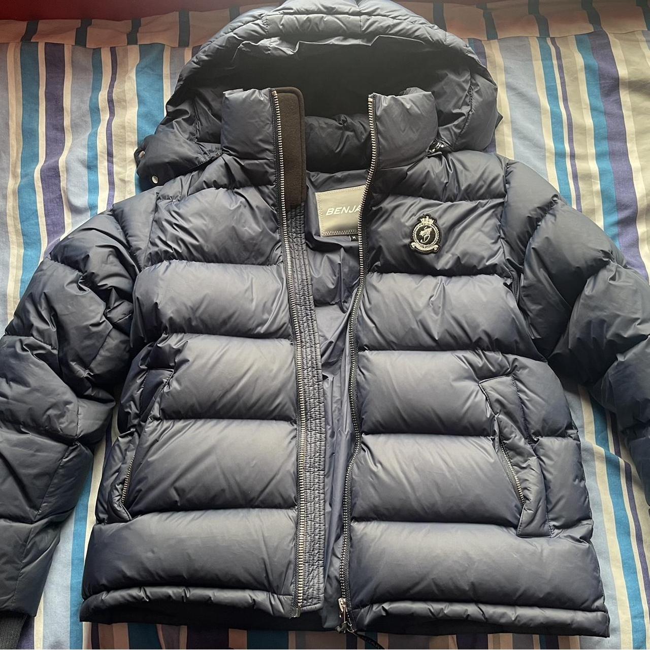 Benjart HRH HERITAGE PUFFER CHROME - NAVY DO NOT... - Depop