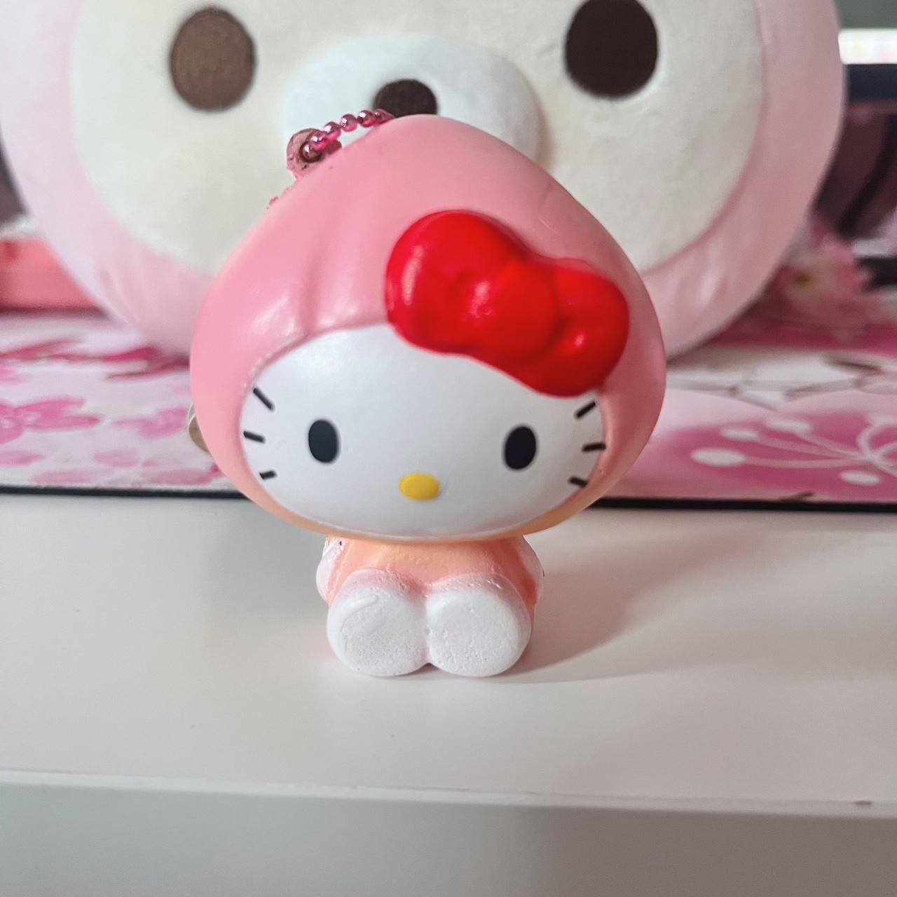 🌸 hello kitty peach squish fidget toy 🌸 good... - Depop