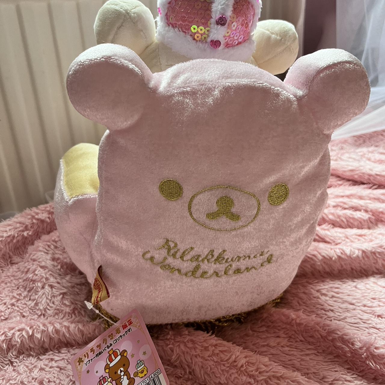 🌸 korilakkuma & penguin throne plush - extremely... - Depop