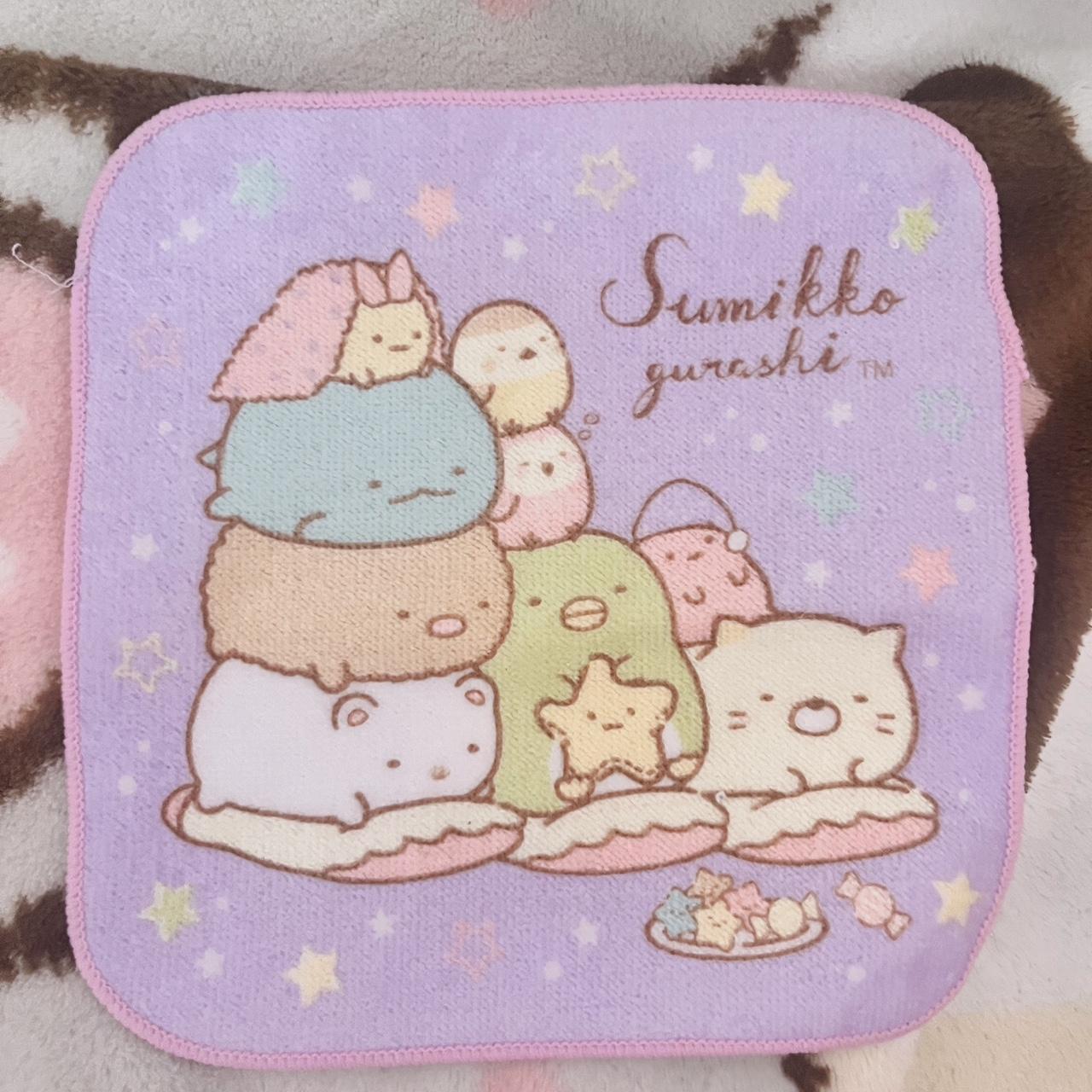 🌸 sumikko gurashi purple towel 🌸 brand new 🌸... - Depop