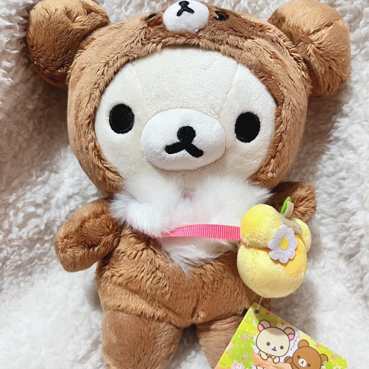 Korilakkuma San-X Original Chairoikoguma Kigurumi... - Depop