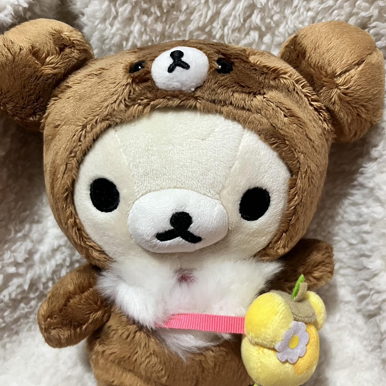 Korilakkuma San-X Original Chairoikoguma Kigurumi... - Depop