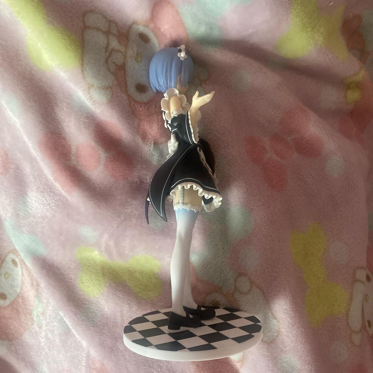 Rem Rezero figure with stand in perfect condition... | Depop