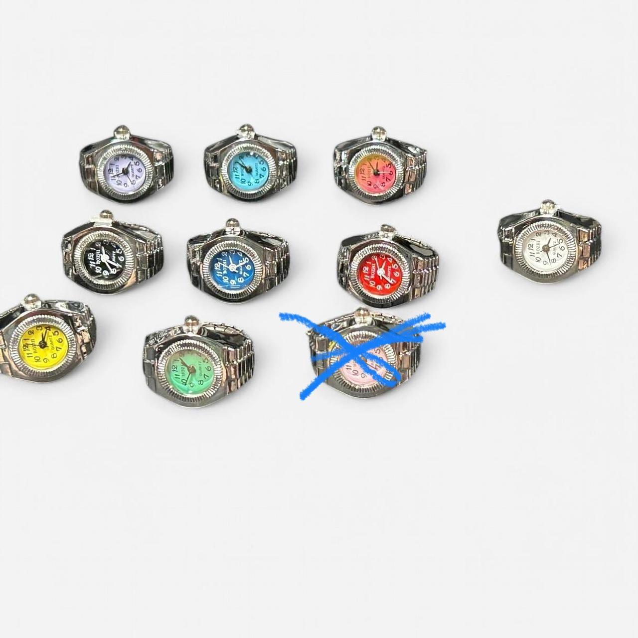 Bozhi sliver Watch rings flexible band individual... | Depop