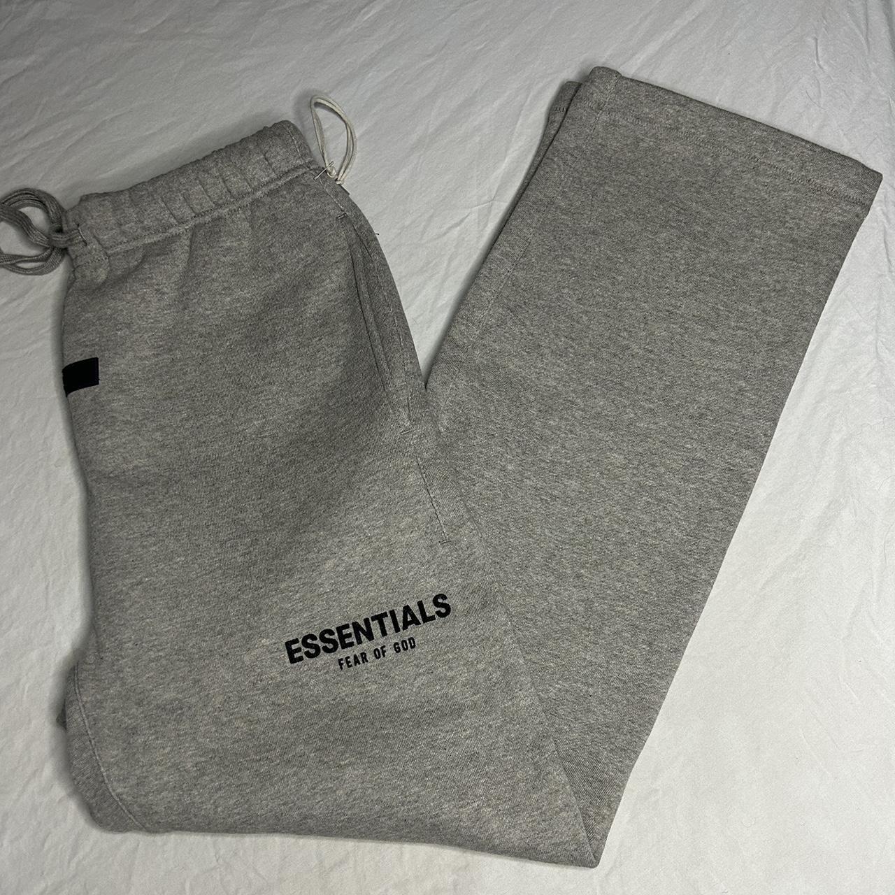 Essentials Men's Grey Joggers-tracksuits | Depop