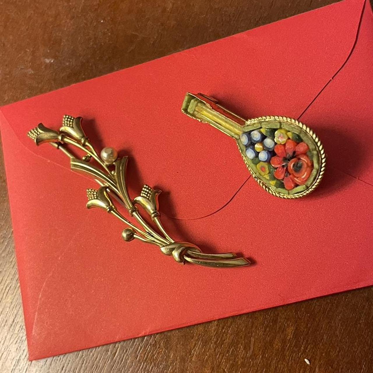 vintage brooch lot of 2. Feel free to message for... | Depop