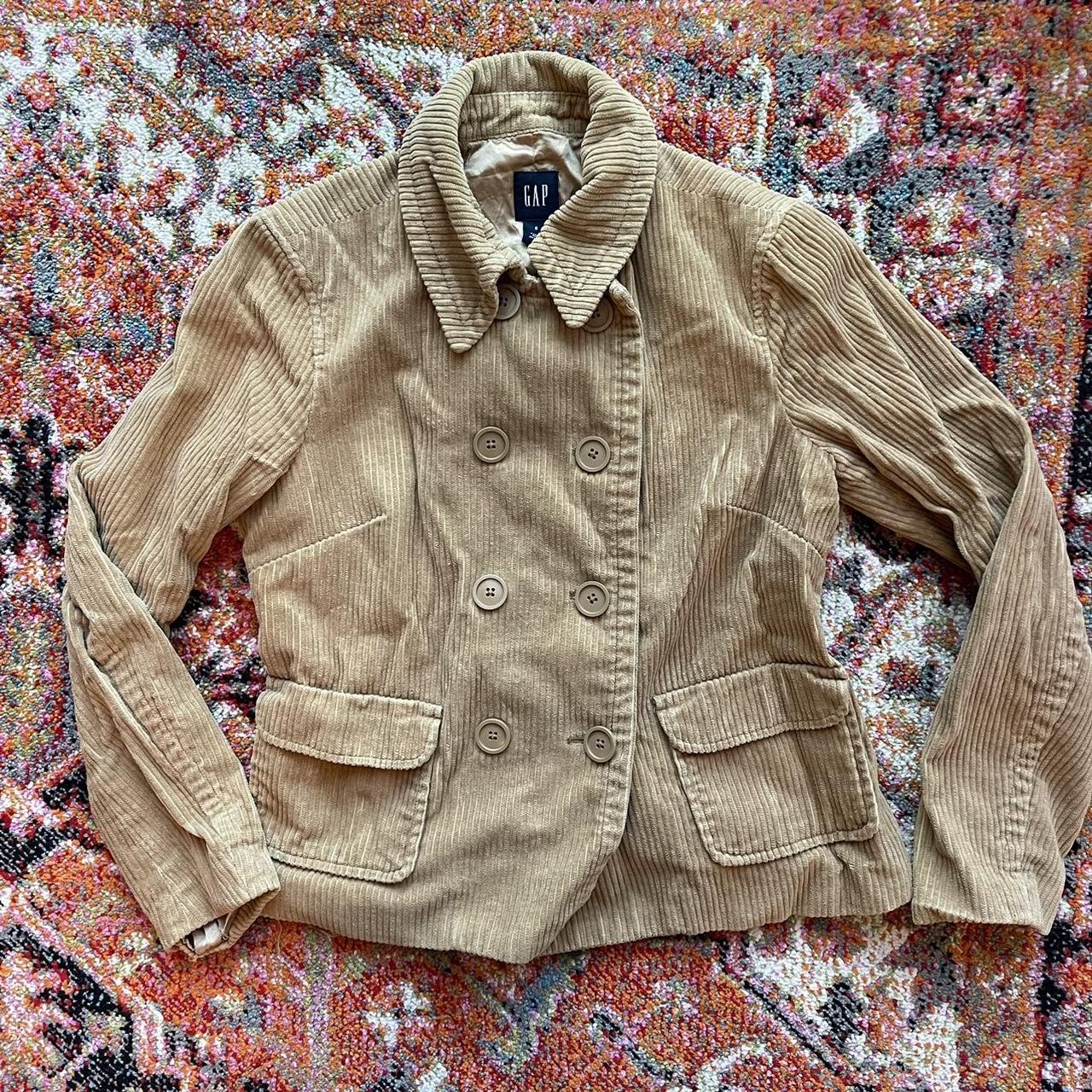 Gap 90’s corduroy jackets A lil rip and stain spot... - Depop