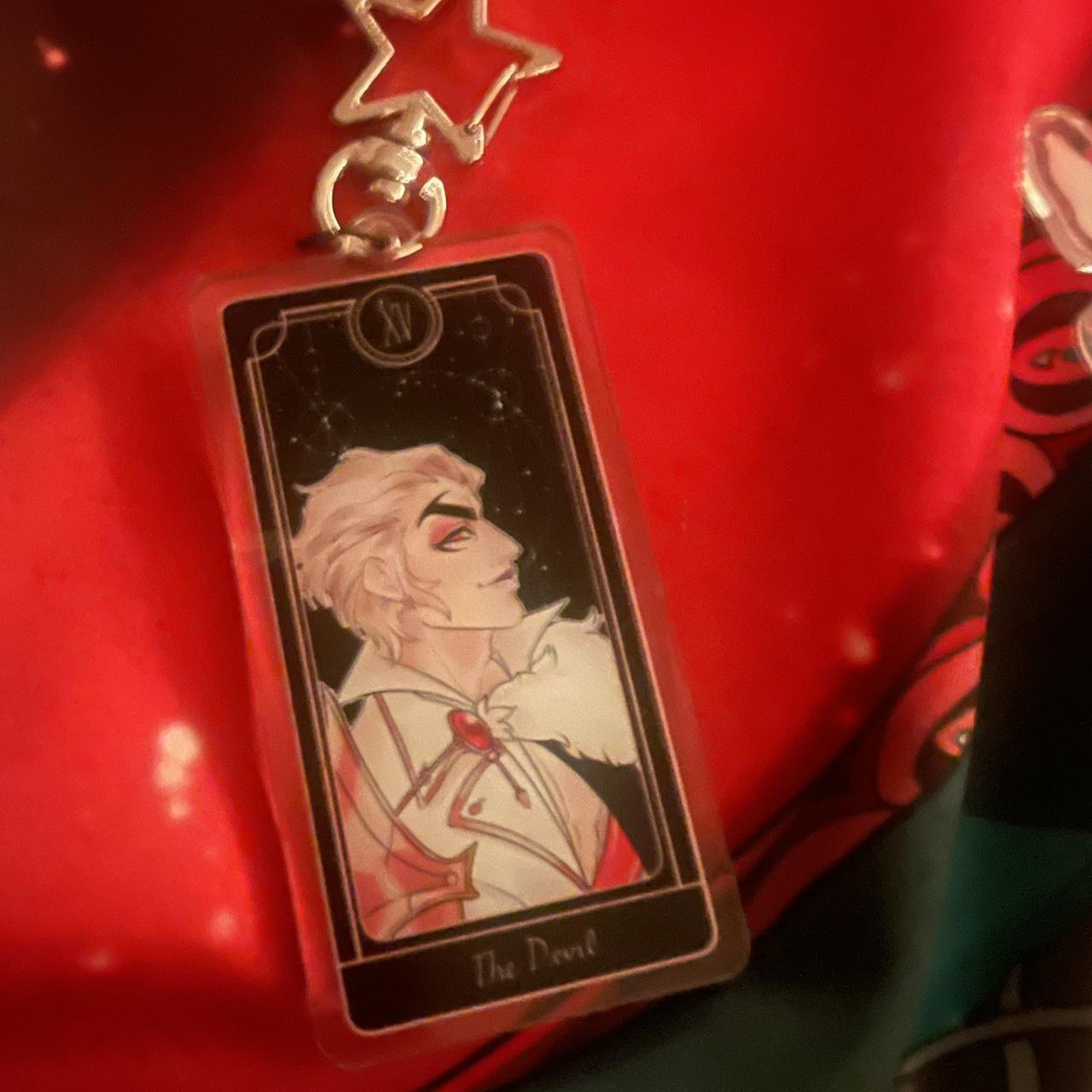 The Arcana Game Devil Lucio keychain (ART IS NOT... | Depop