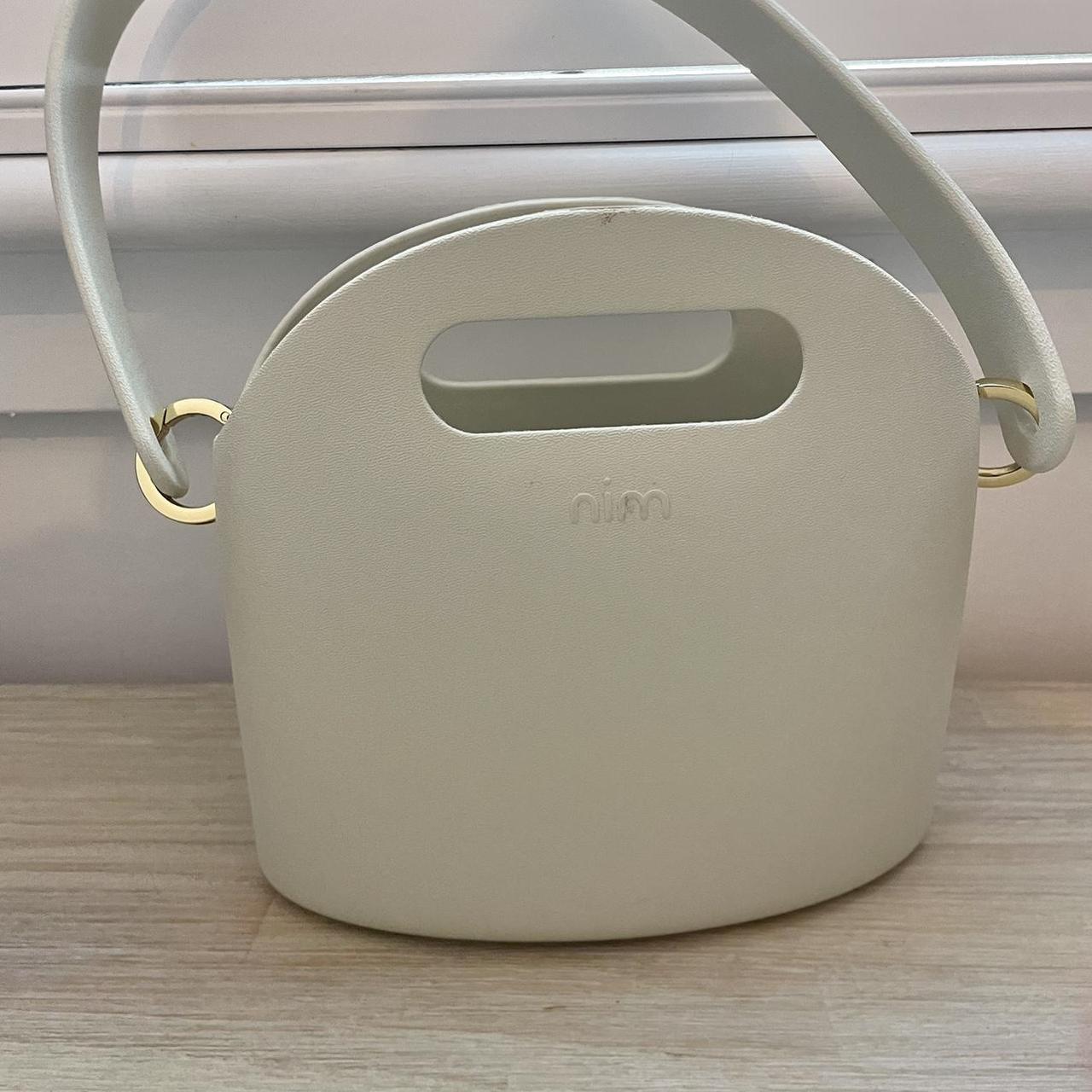 Nim BB Mini Crème bag and crème mono strap Retails $239 - Depop