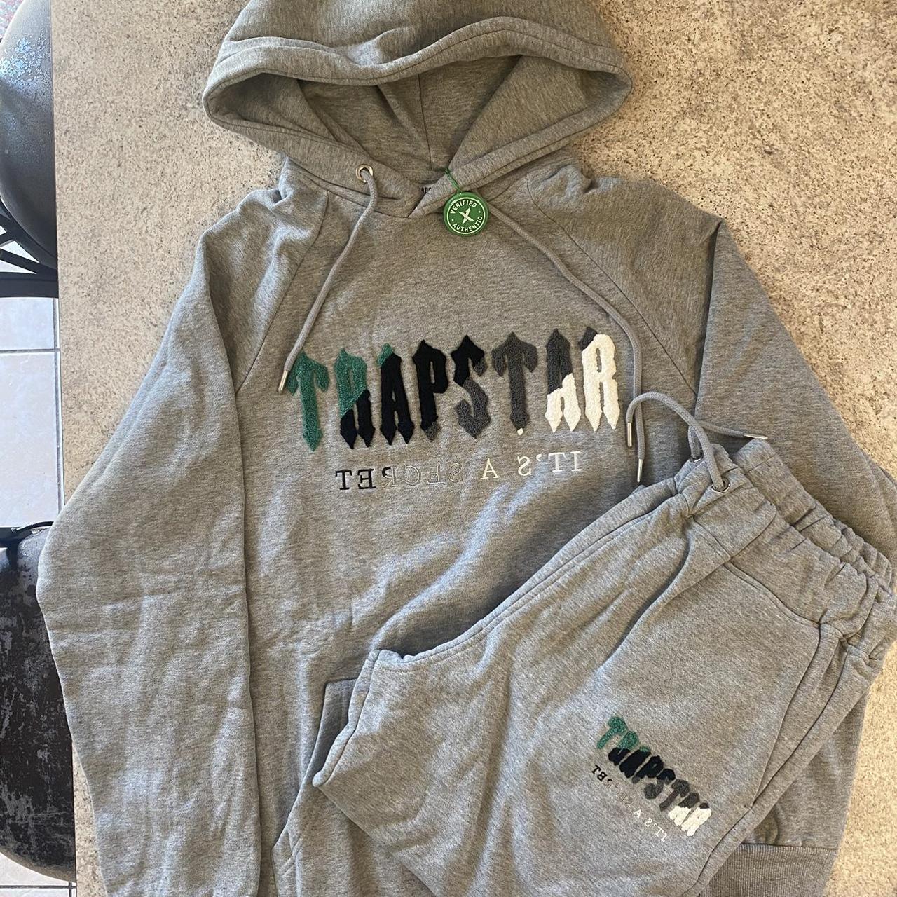 Trapstar Men's Grey Jumpsuit | Depop