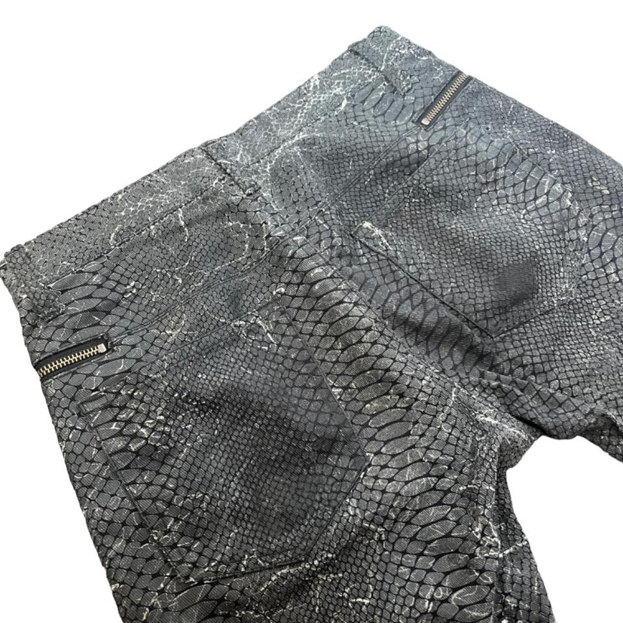 yasuyuki ishii snakeskin bootcut pants accepting... | Depop