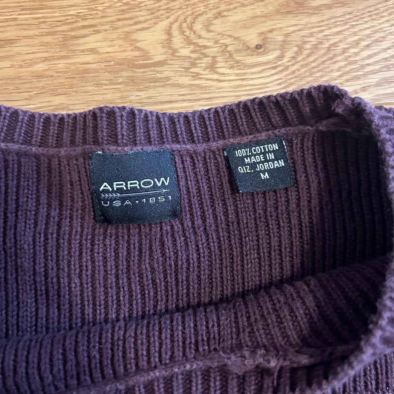 Vintage Arrow crew neck sweater - size medium.... - Depop