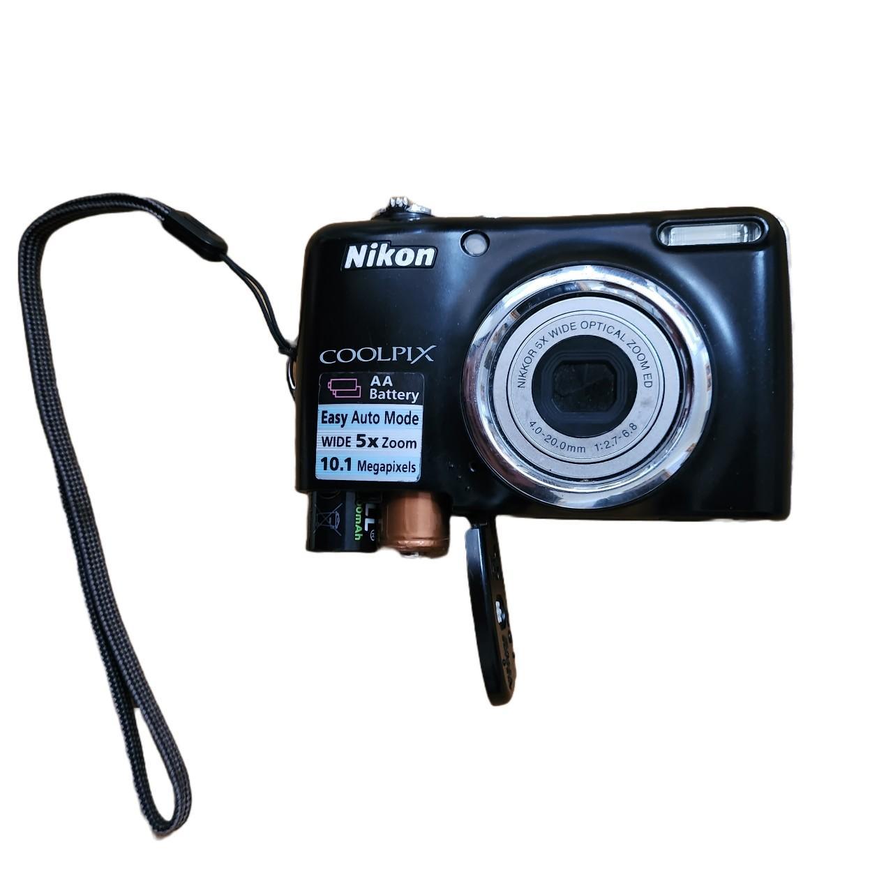 A 2012 camera, the Nikon Coolpix L23 digital... - Depop