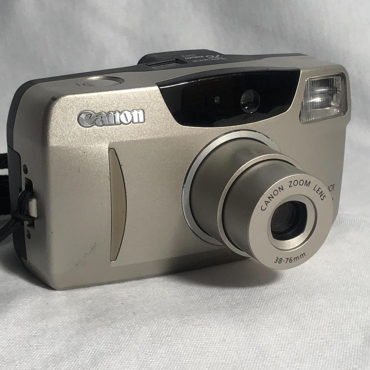 Canon Sure Shot 76 Zoom 35mm Point & Shoot Film... - Depop