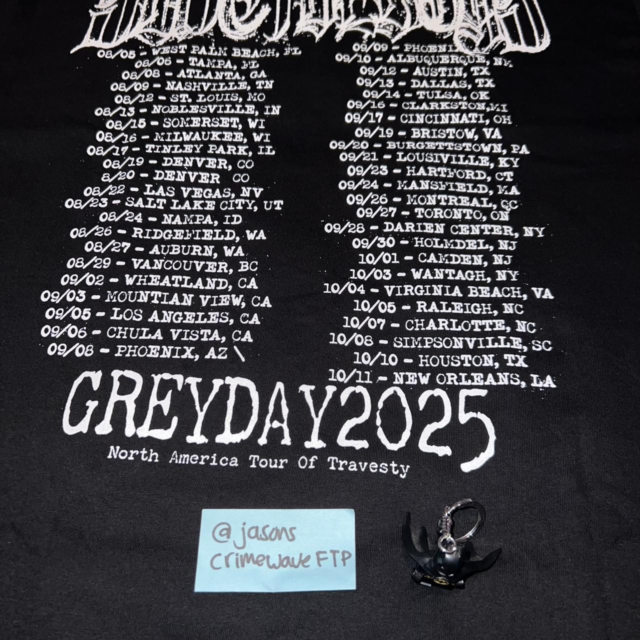 $uicideboy$ G59 Greyday 2025 North America Tour of... | Depop